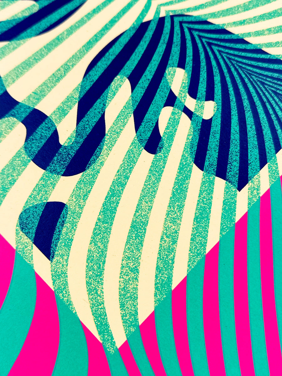 Op-Art Icon (Aqua) – Post Modern Vandal