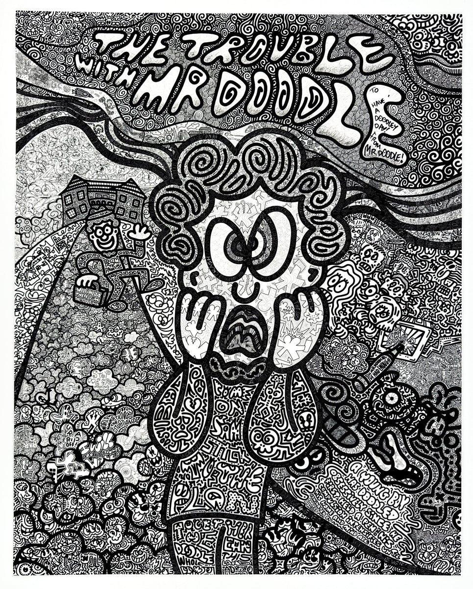 The Trouble With Mr Doodle (Hand-signed) – Post Modern Vandal