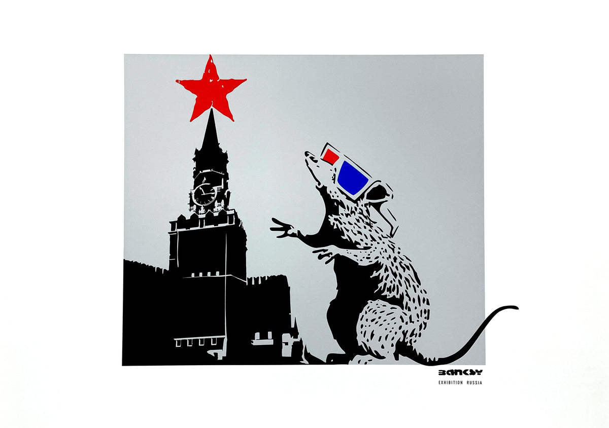 3D Red Square Rat – Post Modern Vandal