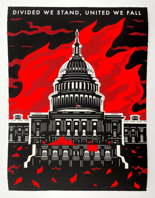United We Stand Divided We Fall Poster