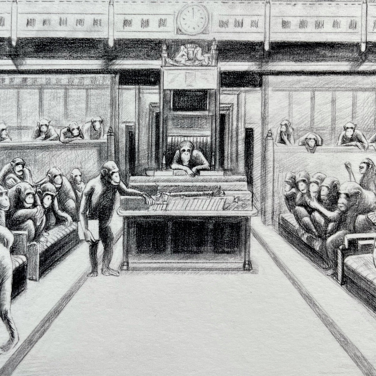 Monkey Parliament IV – Post Modern Vandal